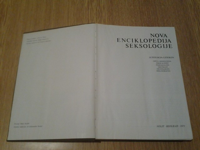 Knjiga Nova enciklopedija erotike