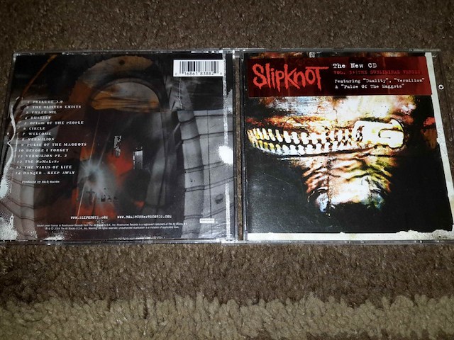 Slipknot - Vol. 3: (The subliminal verses) , ORIGINAL