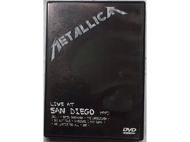 METALLICA  -  LIVE  AT  SAN  DIEGO  1992