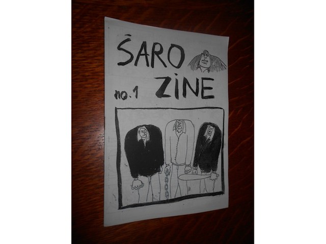 šaro zine 1  strip fanzin