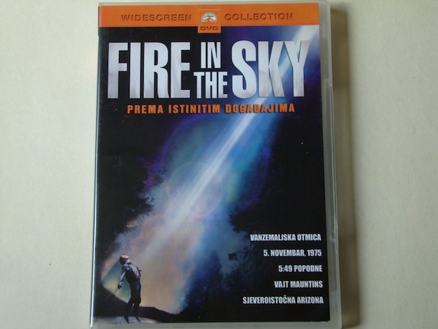 Fire In The Sky [Vatra Na Nebu] DVD