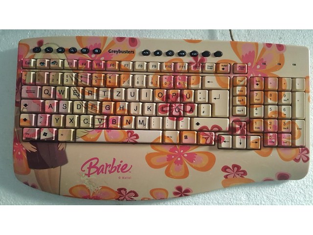 DEČIJA Tastatura Barbika USB