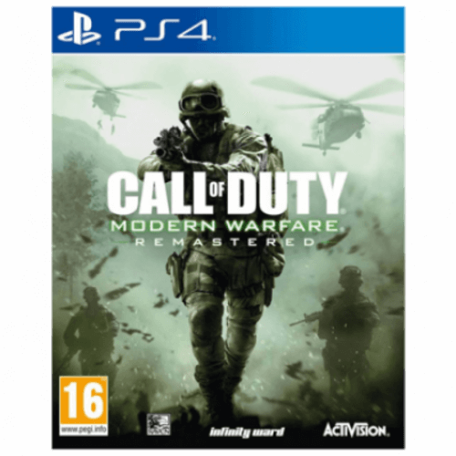 PS4 CALL OF DUTY MODERN WARFARE REMASTERED