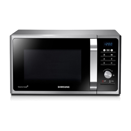 Mikrotalasna pećnica Samsung MS23F301TAS/OL, 23 l, 1150 W, Inox