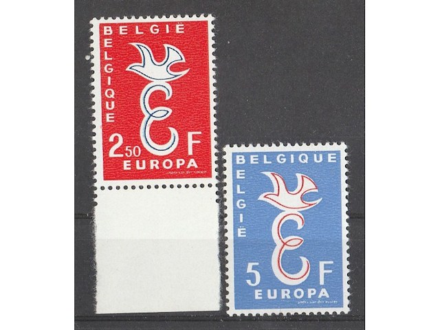 Europa CEPT - Belgija 1958
