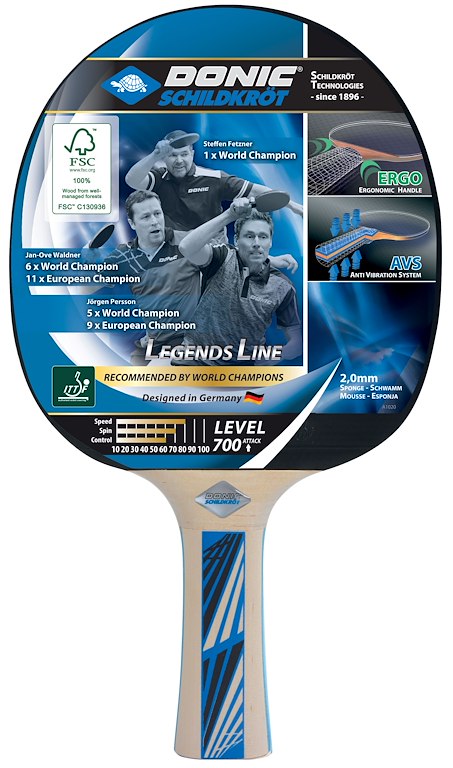 Donic LEGENDS 700 FSC, reket za stoni tenis