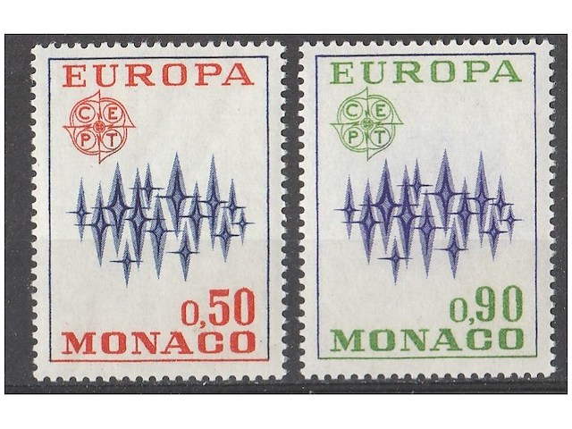 Europa CEPT - Monako 1972