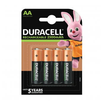 DURACELL AA 1/ 4 1.2V 2500MAH NI-MH PUNJIVA BATERIJA PAKOVANJE 4KOM