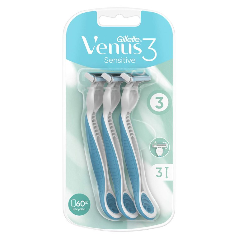 Venus brijač ž 3 sensit dispo 3ct venus