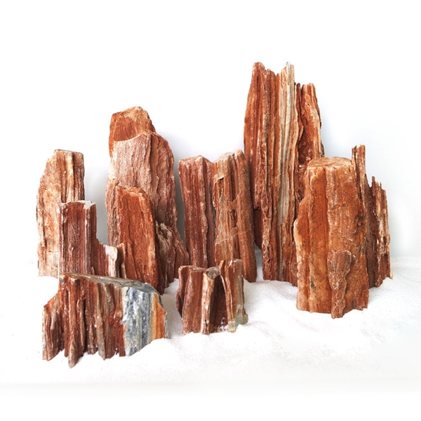 Red wood stone