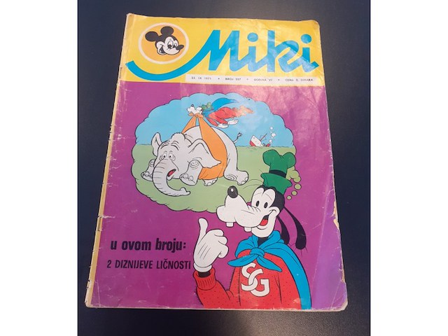 Miki - broj 257 iz 1971.godine
