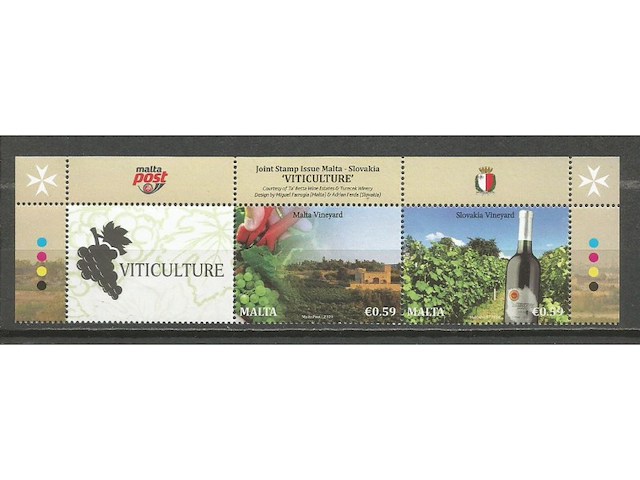 Malta 2020. VITICULTURE kompl.cista serija