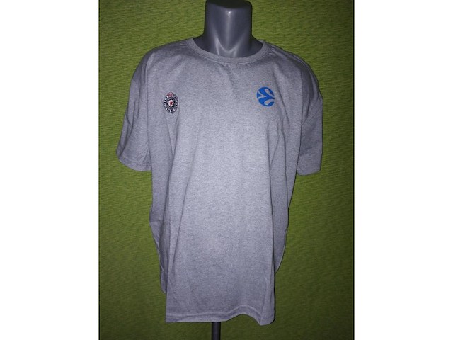 KK Partizan majica sa logom Eurocup, NOVO