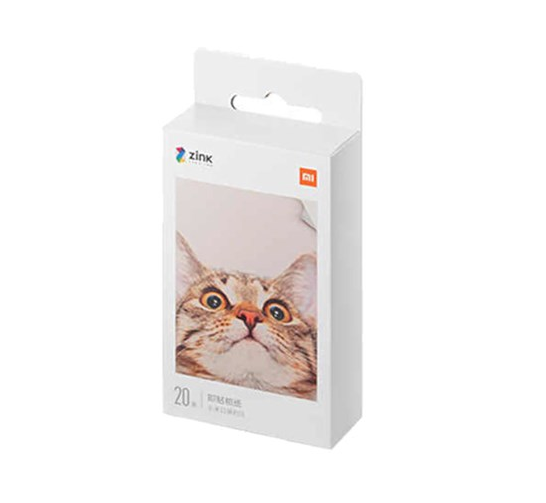 Xiaomi mi portable Phote Printer Paper (2×3-inch,20-sheets)