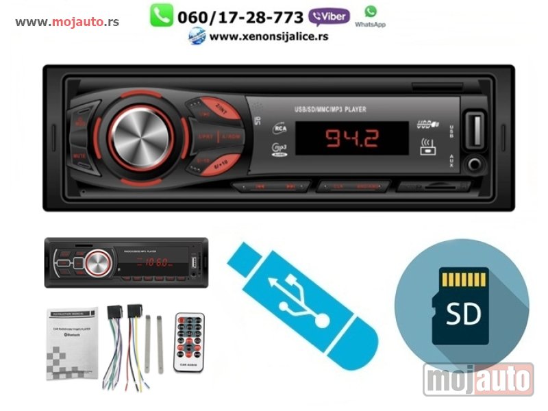 AUTO RADIO MP3 MP4 USB SD AUX