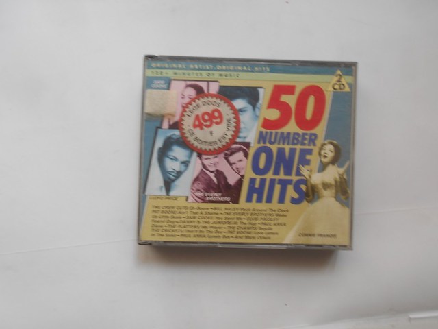 50 number one hits, 2CD, Lloyd Price, Connie Francis