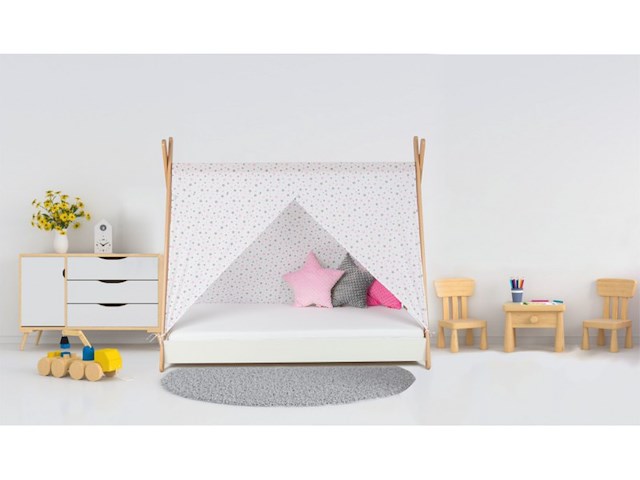Dečiji krevet TIPI šator 160x80 - bela