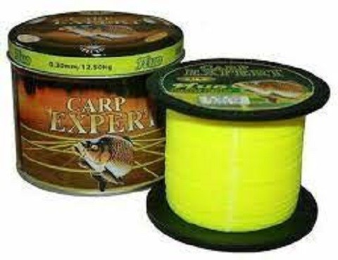 CARP EXPERT UV fluo žuti 1000m 0,40 mm.