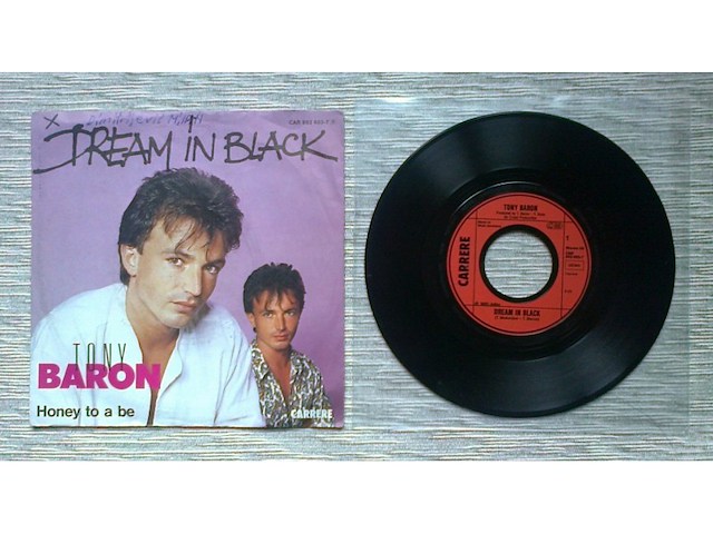 TONY BARON - Dream In Black (singl) Made in Germany