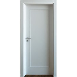 V139
Sobna vrata sa profilacijom bela farbana