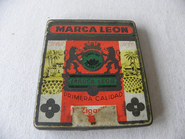 Marca Leon, stara kutija od cigara