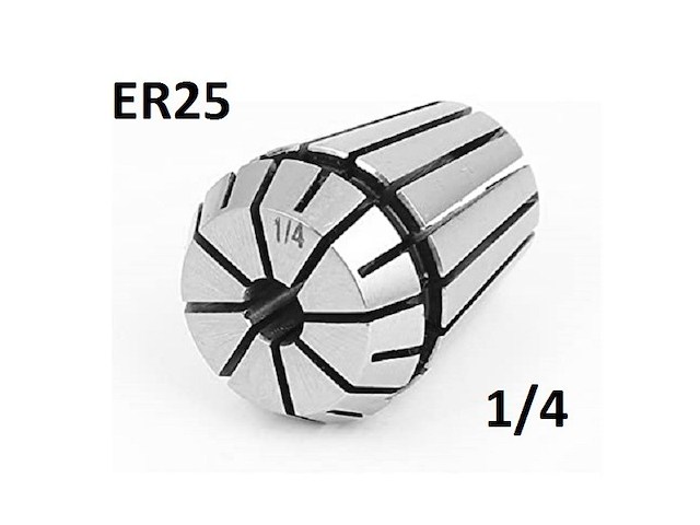 Stezna caura ER25 - 1/4 (6.35mm) - Elasticna caura