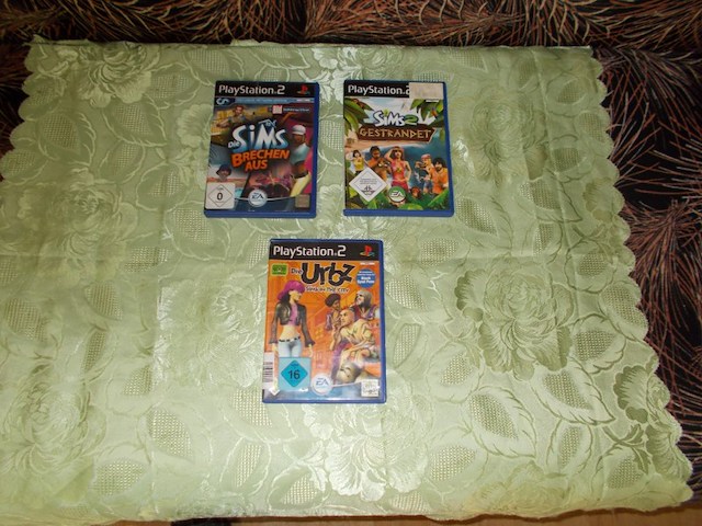 Sony PlayStation 2 - Sims - kolekcija igara