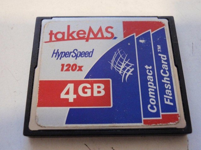 TakeMS 4GB - Compact Flash CF memorijska kartica