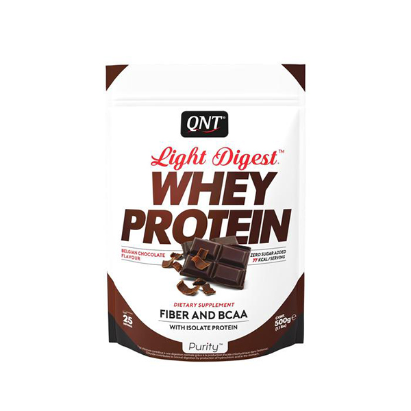 QNT Whey Protein Light Digest 500gr Belgian chocolate