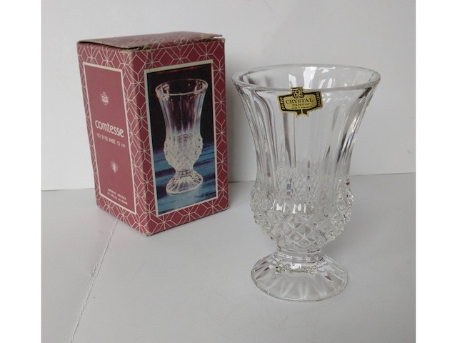 kristalna čaša COMTESSE Crystal Made in Yugoslavia