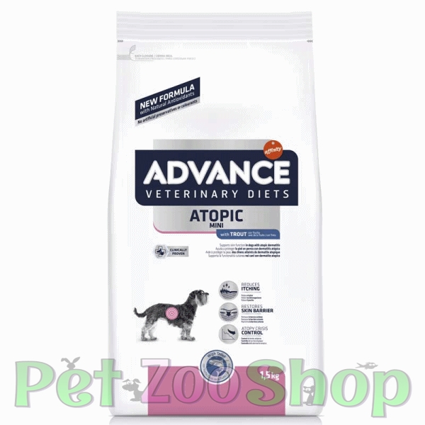 Advance Hrana za Pse Vet Atopic Mini, 1.5 kg