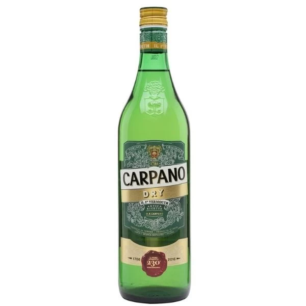 Vermut Carpano Dry 1l