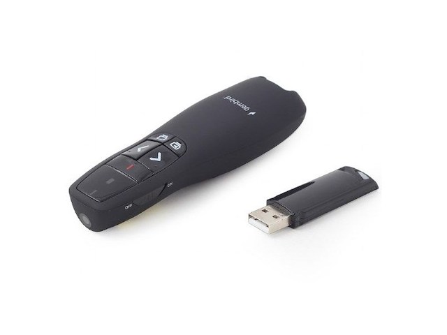 WP-L-02 Gembird Wireless prezenter, laser pointer