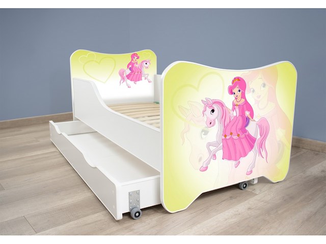 Dečiji krevet Happy Kitty + fioka Pony 160x80