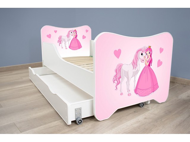 Dečiji krevet Happy Kitty + fioka Princess &;; H. 160x80