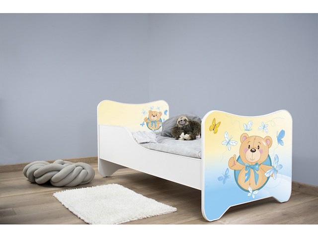 Dečiji krevet Happy Kitty - Small Teddy 140x70