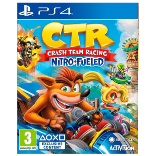 PS4 CRASH BANDICOOT RACING NITRO FUELED