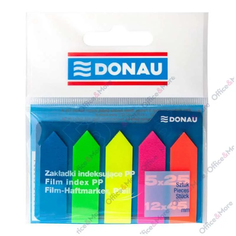 DONAU INDEKS PVC STRELICA 12X45 MM 5 X 25 L