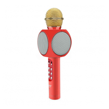 Mikrofon karaoke+ zvucnik (WS-1816) BTS16/ 05 crvena