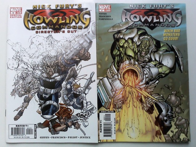 Marvel Special Edition 1 i 2: HOWLING COMMANDOS