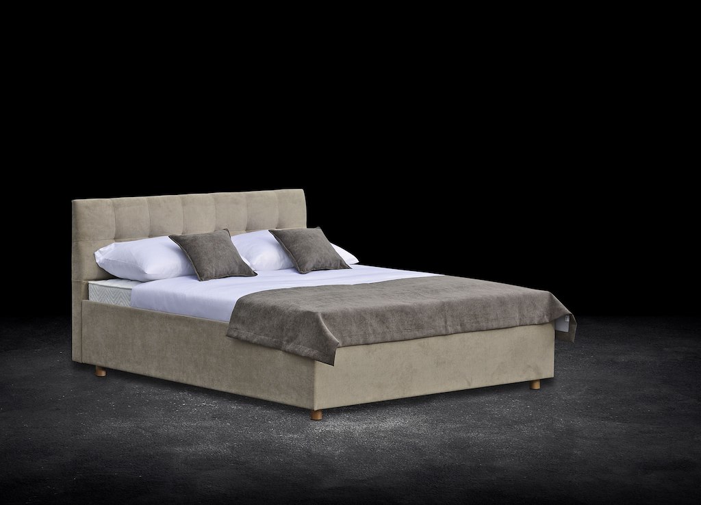 bračni krevet sa prostorom za posteljinu – otvaranje sa bočnih strana