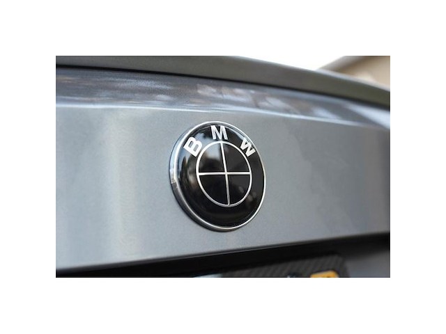 BMW znak gepek/hauba FULL CRNI