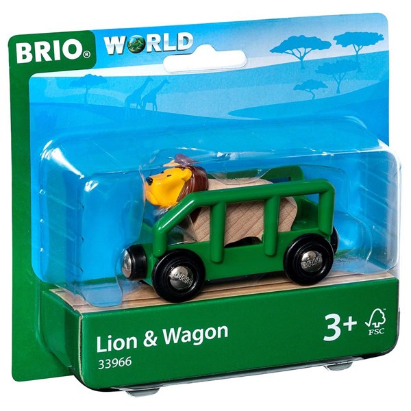 Brio - Lav i vagon Igračka za Decu BR33966