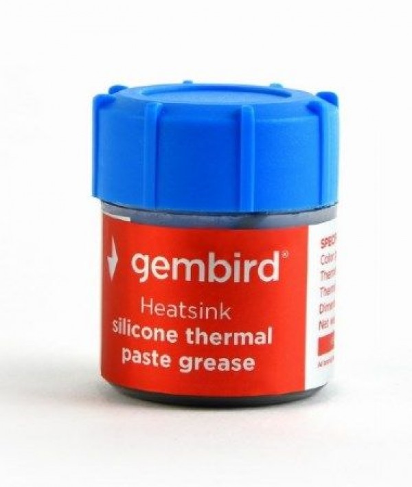 GEMBIRD TG-G15-02 Termalna pasta 15gr za CPU/VGA SILVER, Therm.conductivity 4.63W/m-k