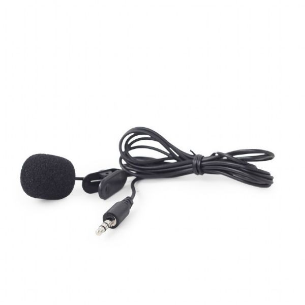 GEMBIRD MIC-C-01 Clip-on mikrofon 3.5mm black