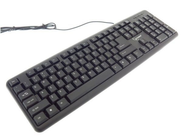 GEMBIRD KB-U-103 Standardna tastatura US layout black USB