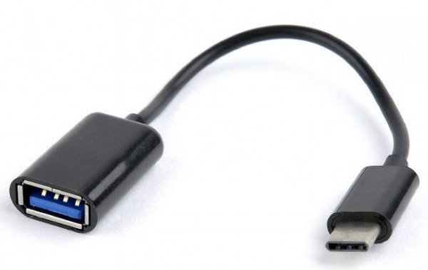 GEMBIRD AB-OTG-CMAF2-01 USB 2.0 OTG Type-C adapter cable (CM/AF), blister