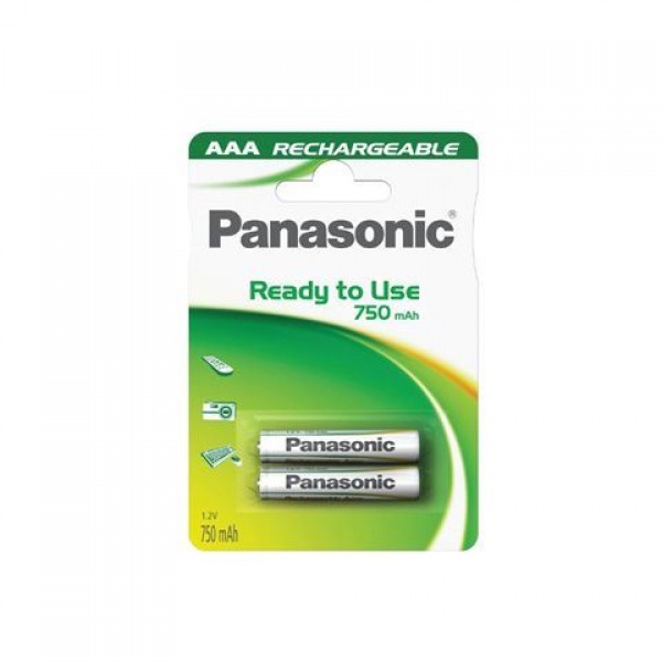 PANASONIC baterije HHR-4MVE2BC - 2×AAA punjive 750mAh