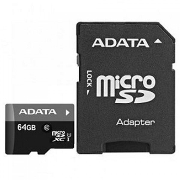 Adata 64GB HC Class 10 UHS + 1 ad AD