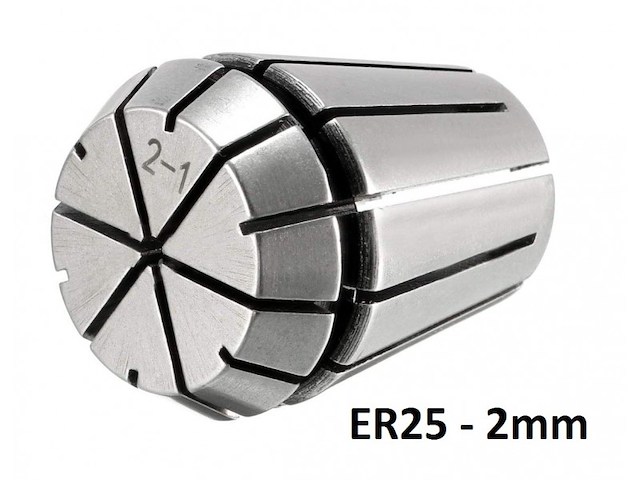 Stezna caura ER25 - 2mm - Elasticna caura